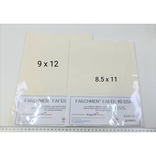 PARCHMENT PAPER 90 GSM (10 Sheets) | Shopee Philippines