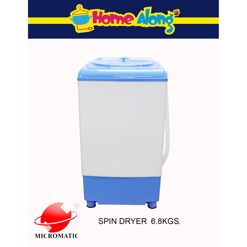 UNION Spin Dryer 6.8kgs Fast 1800 Rpm Super Piga Motor Helps Dry ...
