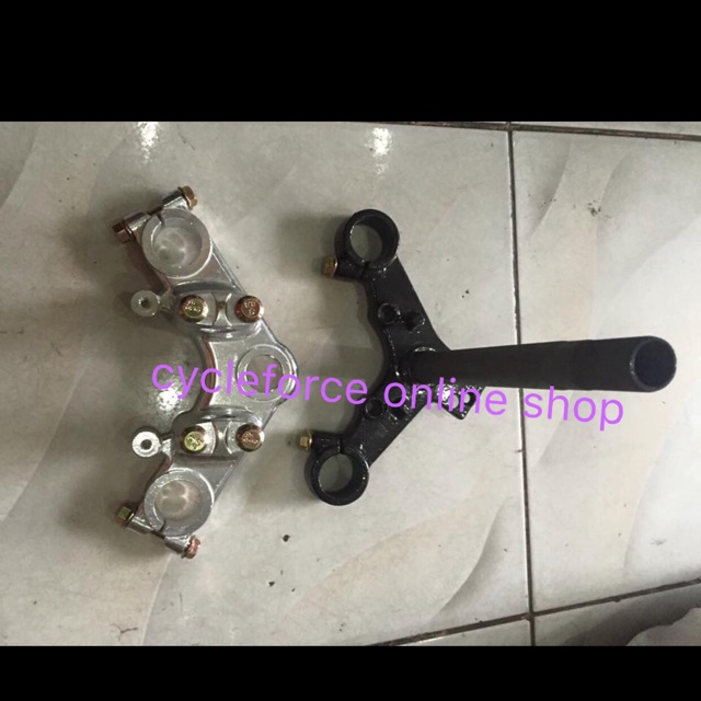 motorcycle T post and handle crown set tmx 155 black available | Shopee ...