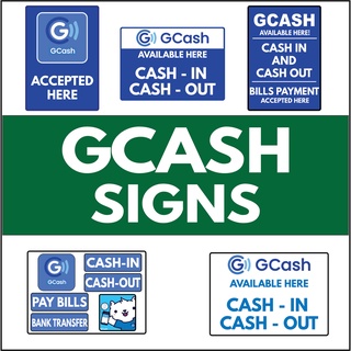 Gcash Signs / Signange for Store Owners and Stablishments | Shopee ...
