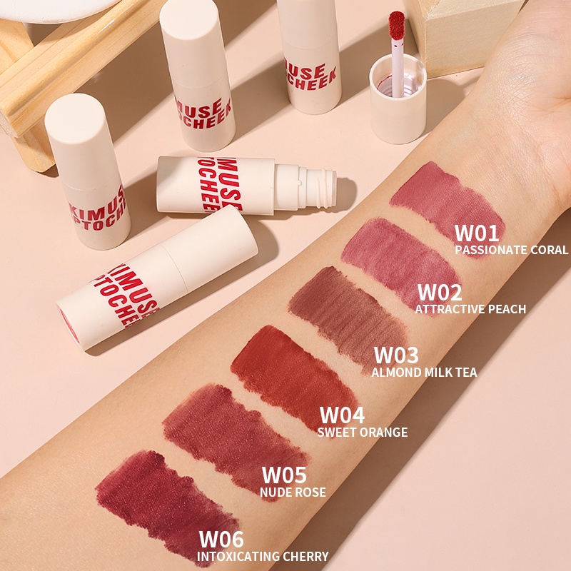KIMUSE Matte Liquid lipstick Lip Tint waterproof Long Lasting and Mask ...