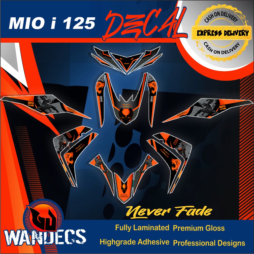 Yamaha Mio i 125 Decals | Shopee Philippines