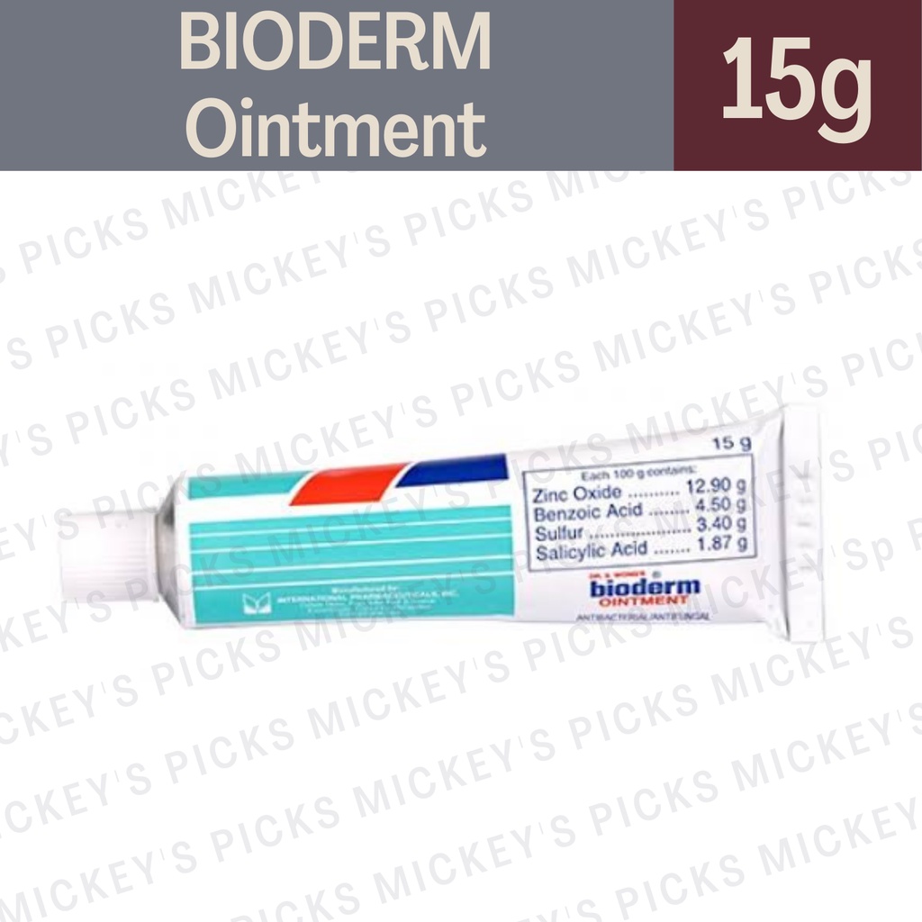 Dr. S. Wong's Bioderm Ointment Antibacterial Antifungal | Shopee ...