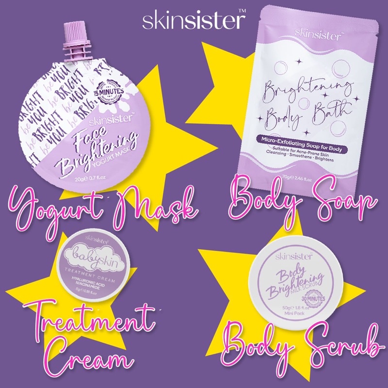 20g Face bleaching by skin sister with freegift (agent diperlukan ...