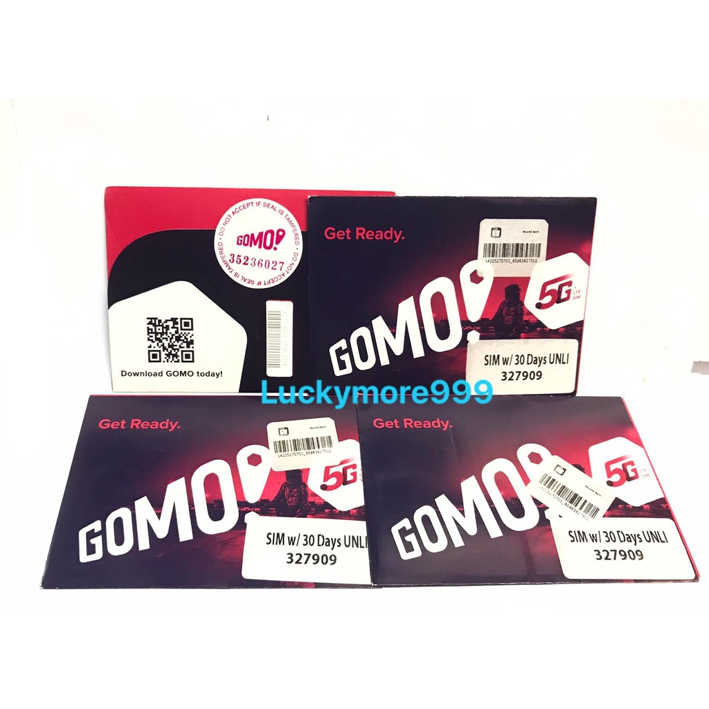 gomo sim with free 30gb data 5g no expiry available | Shopee Philippines