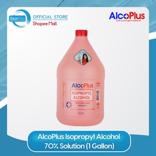 AlcoPlus Red 70% Isopropyl Alcohol (1 gallon) | Shopee Philippines