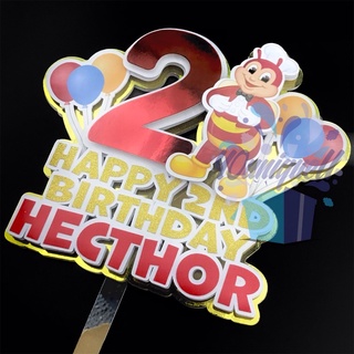 Jollibee Cake Topper (3d/Layered) | Shopee Philippines