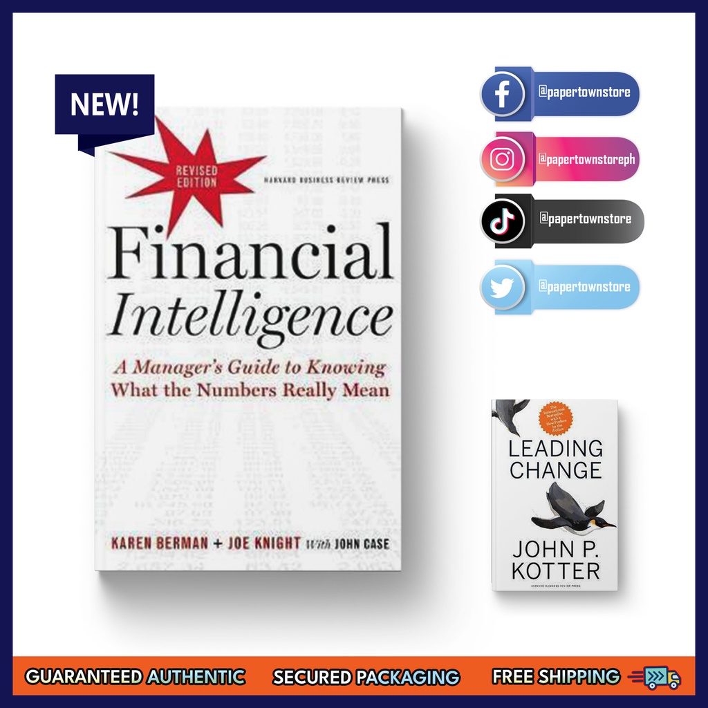 Financial Intelligence, Revised Edition (A Manager's Guide to Knowing ...