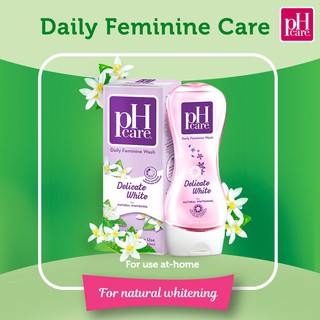 pH Care Daily Feminine Wash Delicate White 250mL | Shopee Philippines