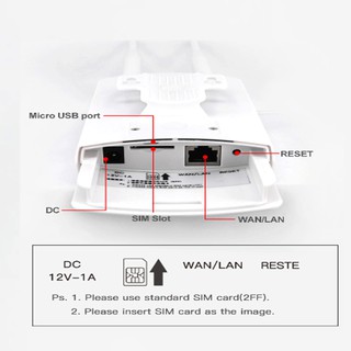 Globe SMART sim Outdoor 4G/LTE WiFi Router Wireless WAN/LAN Port Wifi ...