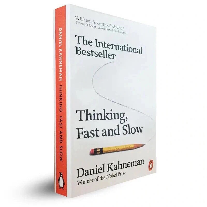 Thinking Fast and Slow english book Free gift (bookmark) | Shopee ...