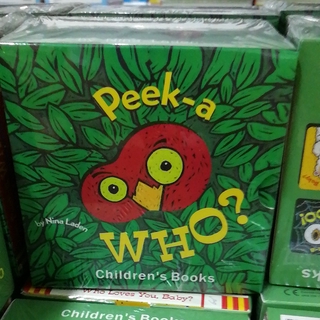 6 Styles Peek A Who Guess Who I Am Picture Book Peek-a-boo Hole Book ...