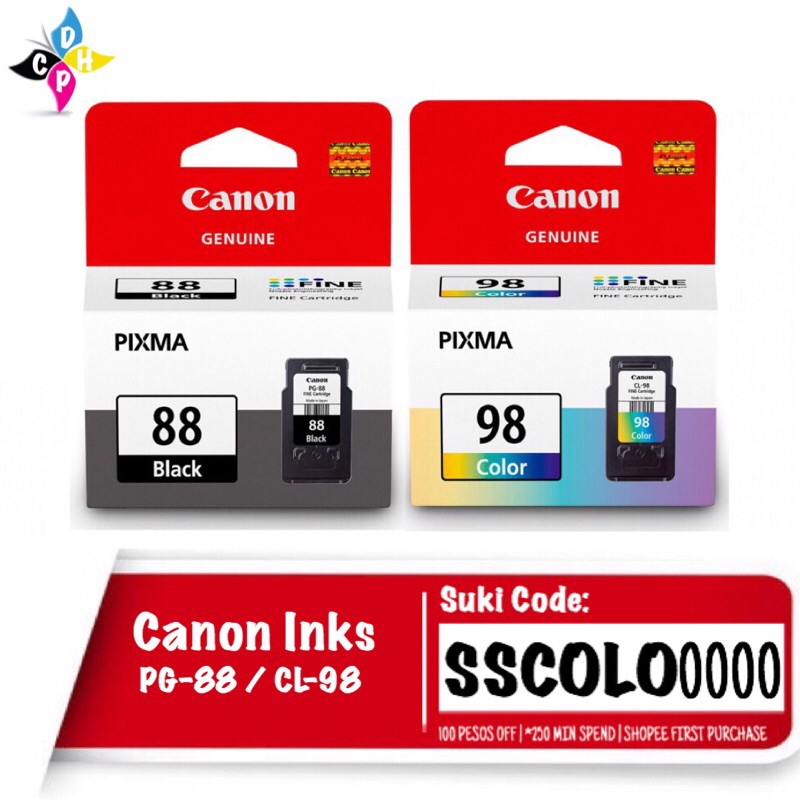 Canon PG-88 / CL-98 Ink Cartridge PG88 CL98 | Shopee Philippines