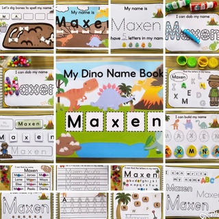 My Name Book Personalize (All Laminated A4 size | Shopee Philippines