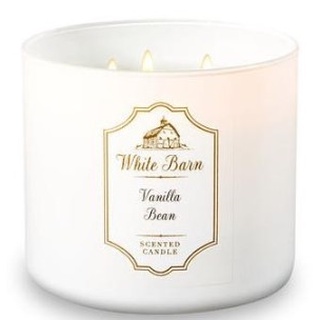 Bath and Body Works White Barn Vanilla Bean 3-Wick Candle Blanja ...