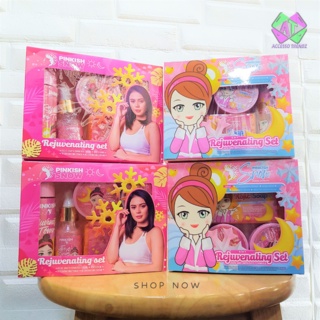 PINKISH SNOW 5-in-1 & 4-in-1 Rejuvenating Set | Shopee Philippines
