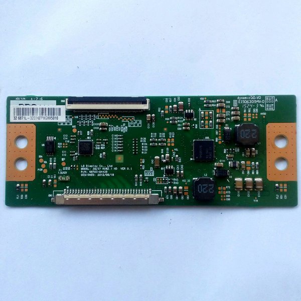 T con - Tcon - Ticon board logic board panel led tv LG 32-32LM550 ...