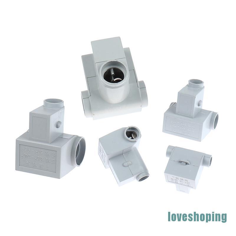 Wire terminals block quick lock wiring connector T cable clamp shunt 25 ...