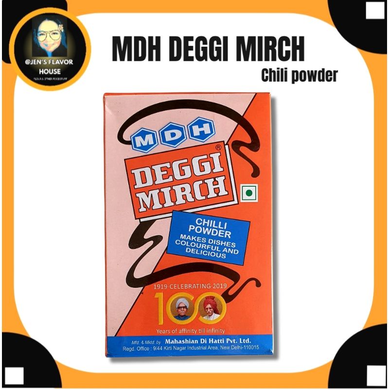 MDH Chili powder Deggi Mirch 100G | Shopee Philippines