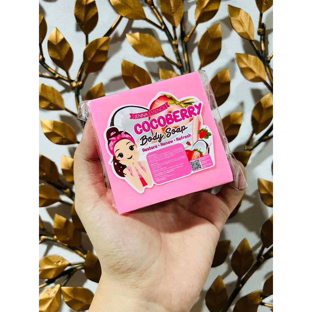 Cocoberry Soap by Jenna Essence (TRIAL 1PC ONLY) | Shopee Philippines