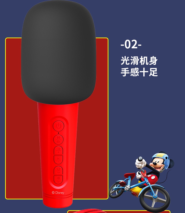 Disney Mickey Mouse Portable Mini Wireless Bluetooth Condenser ...