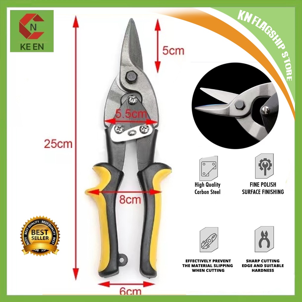 KE Original Aviation Snips 10" (250mm) Professional tools Tin Snip ...