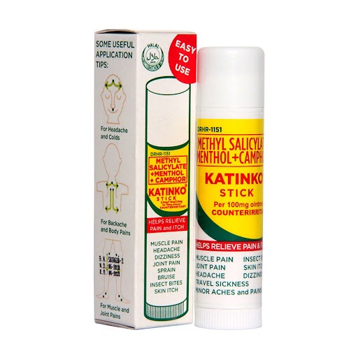 KATINKO EASY STICK 10g (MENTHOL SALICYTATE) presyo ₱65