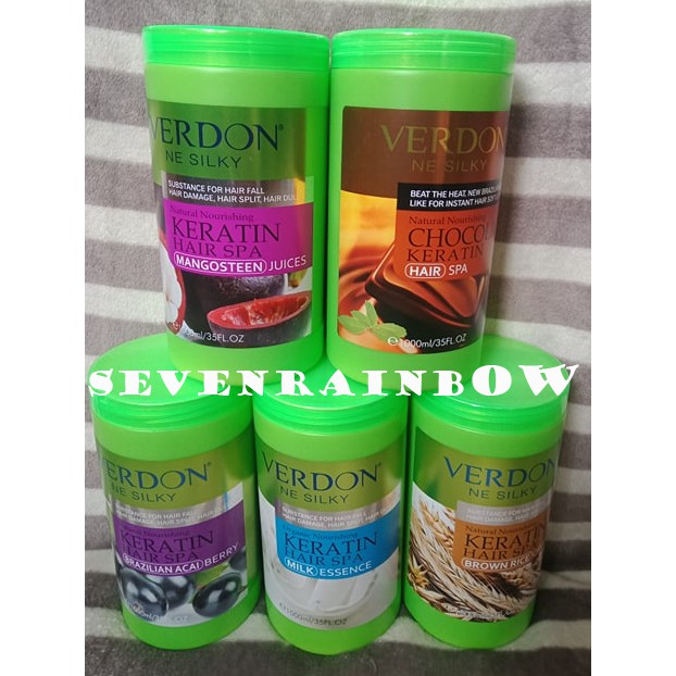 VERDON keratin hair treatment spa 1000ml authentic | Shopee Philippines