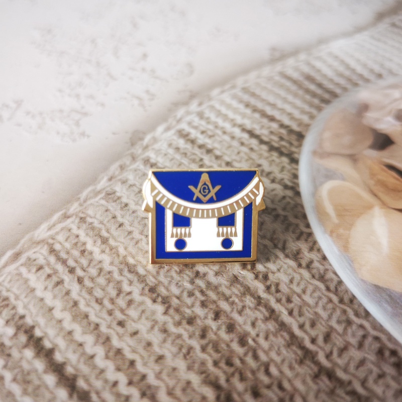 Masonic Apron Lapel Pins Badge Mason Freemason BLM15 | Shopee Philippines