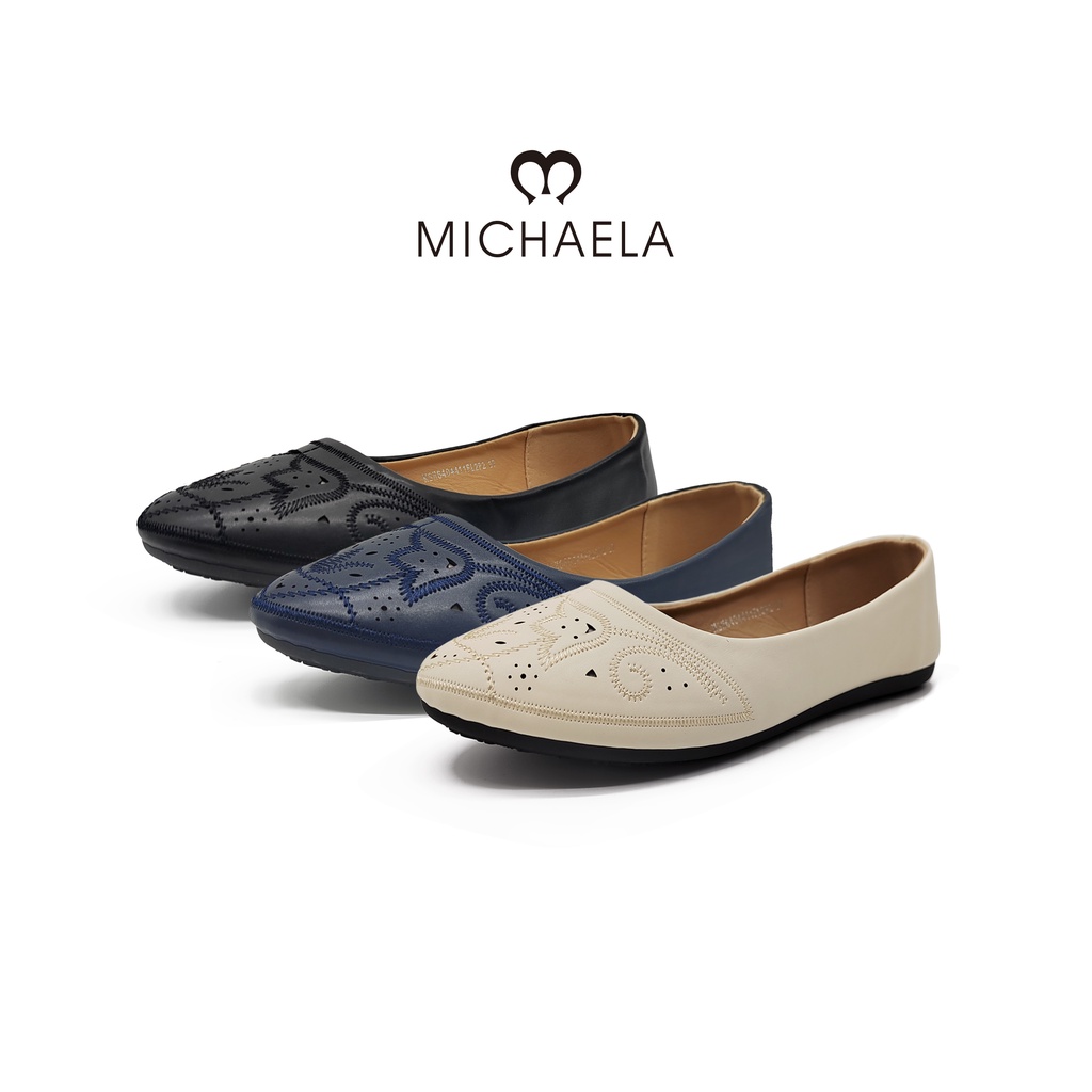 MICHAELA FLAT SHOES FOR WOMEN 6404411 2P | Shopee Philippines