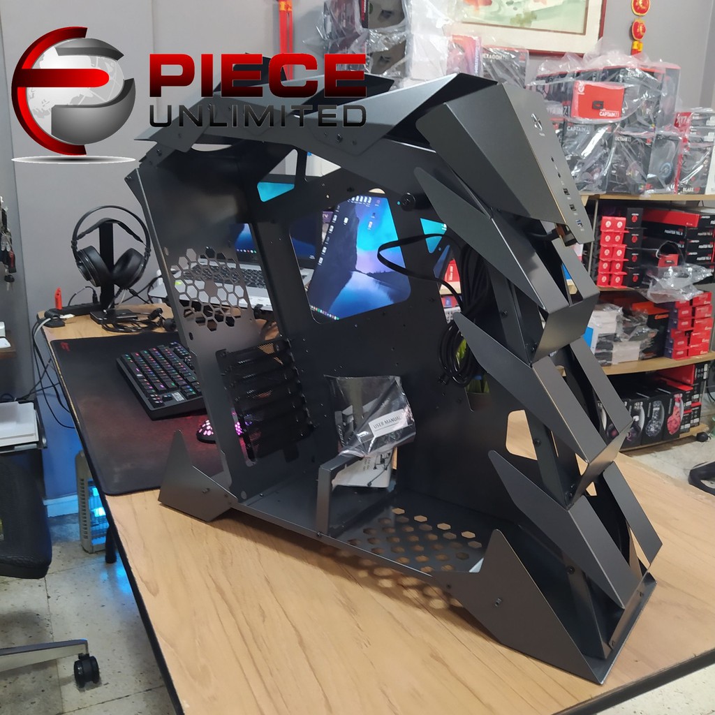 Fantech CGX7 Cobalt Gaming PC case RGB Mid Tower Case | Piece Unlimited ...