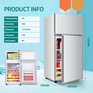 Kaisa Villa mini refrigerator for room Small refrigerator with freezer ...