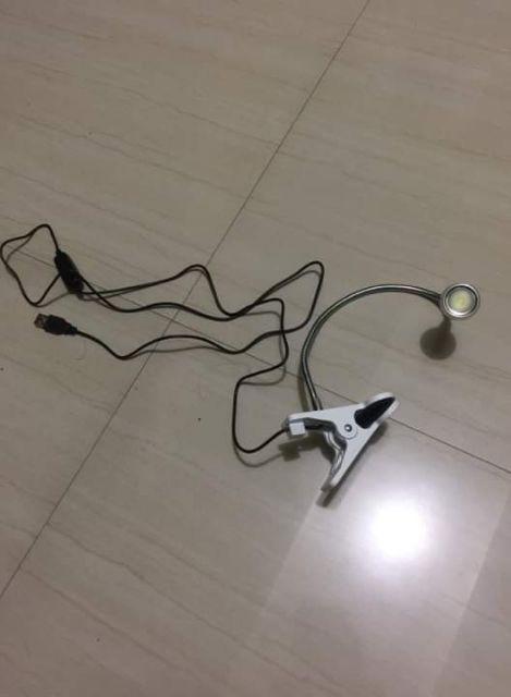 USB Table Lamp LED Clamp Reading Study Bed Laptop Desk Light | Shopee ...