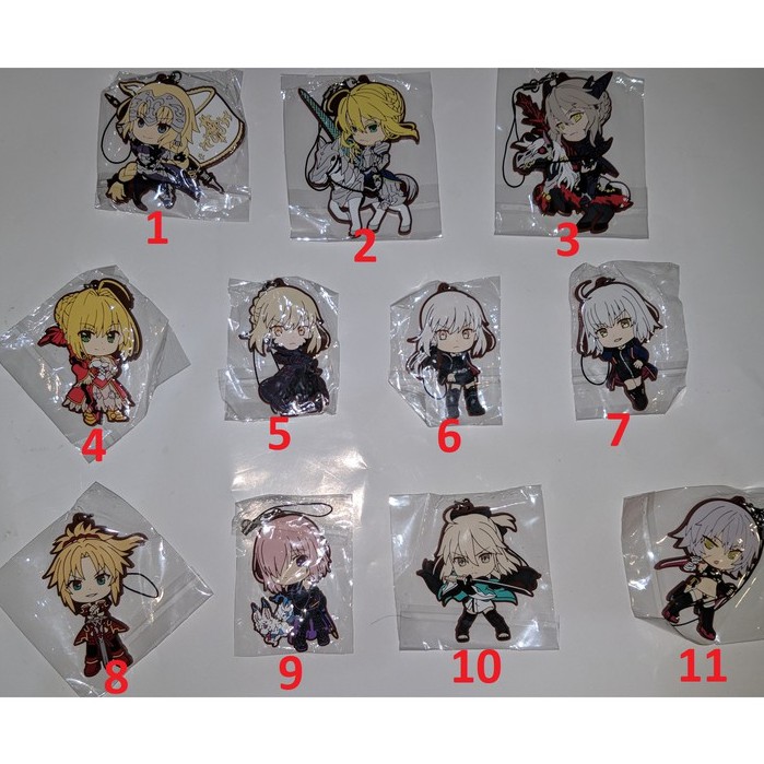 Fate Grand Order Anime - FGO - Licensed Rubber strap | Shopee Philippines