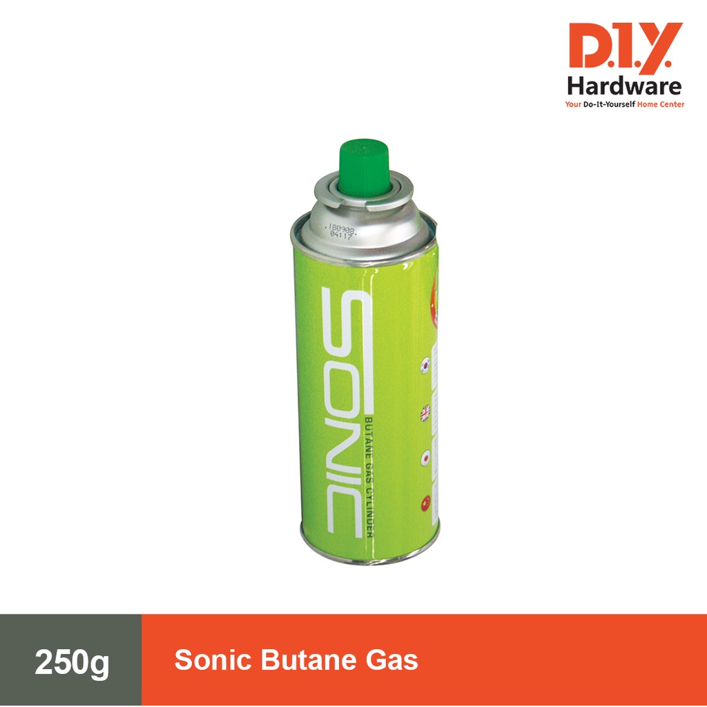 Sonic Butane Gas Canister 250g (Made in Korea) | Shopee Philippines