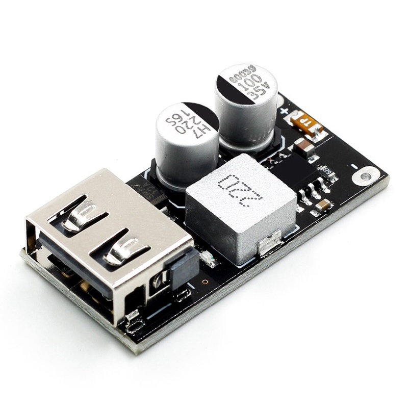 QC3.0 QC2.0 USB DC-DC Buck Converter Charging Step Down Module 6-32V 9V 12V 24V to Fast Quick ...