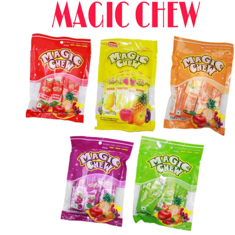 magic chew candy gummy for sale. 24 pcs per pack | Shopee Philippines