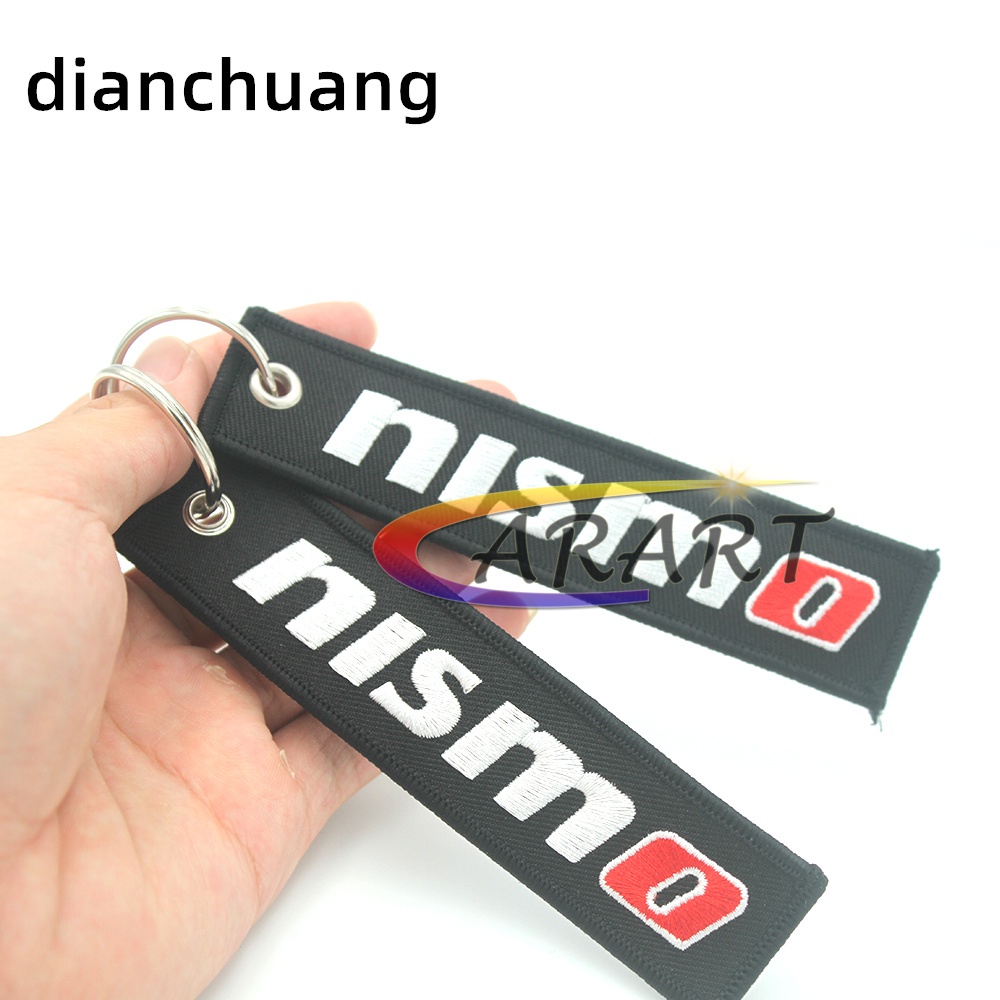 For Nissan key chain Nismo GTR Car Key Chain Lanyard Mobile ID Card ...