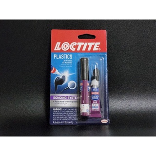 Loctite Plastics Bonding System Activator 4mL / Bonder 2g | Shopee Philippines