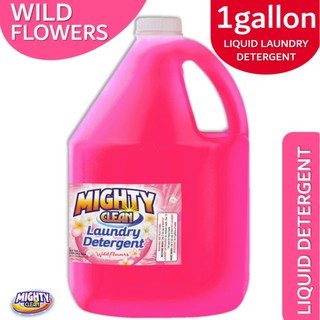 Mighty Clean Liquid Laundry Detergent Blue Mountain Scent - LLD blue ...