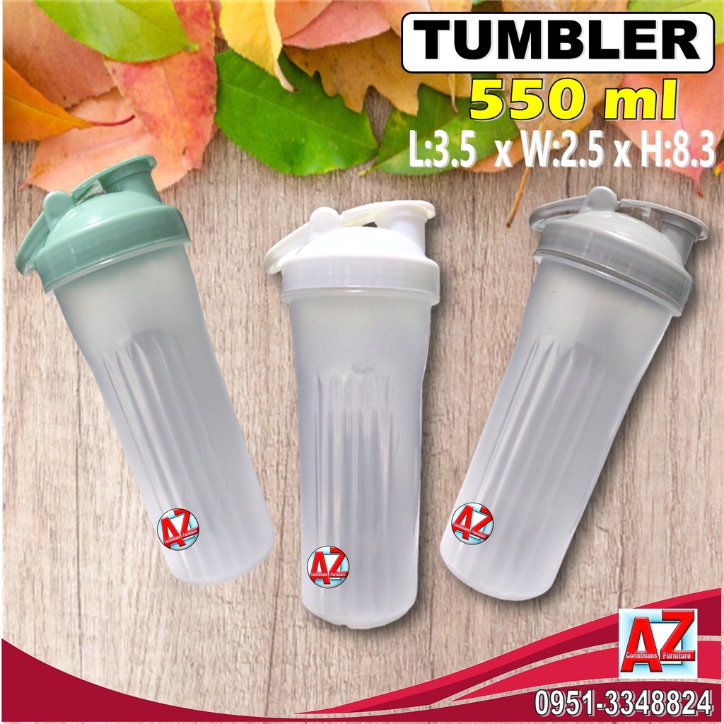 Tumbler with Flip top and Cover 550ml , water Bottle | Shopee Philippines