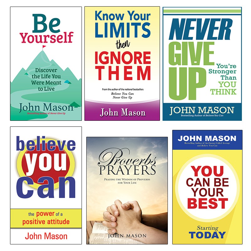 John Mason Bundle of 6 Self-Help Books (Save 25% for 6 Books!) | Shopee ...