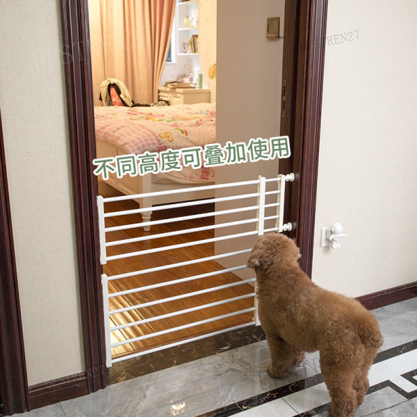 Ready Stock door fence for dog Pet Fence household Pet Railing ...