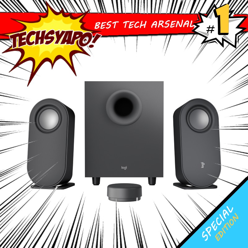 Logitech Z407 Bluetooth Computer Speakers with Subwoofer and Wireless ...