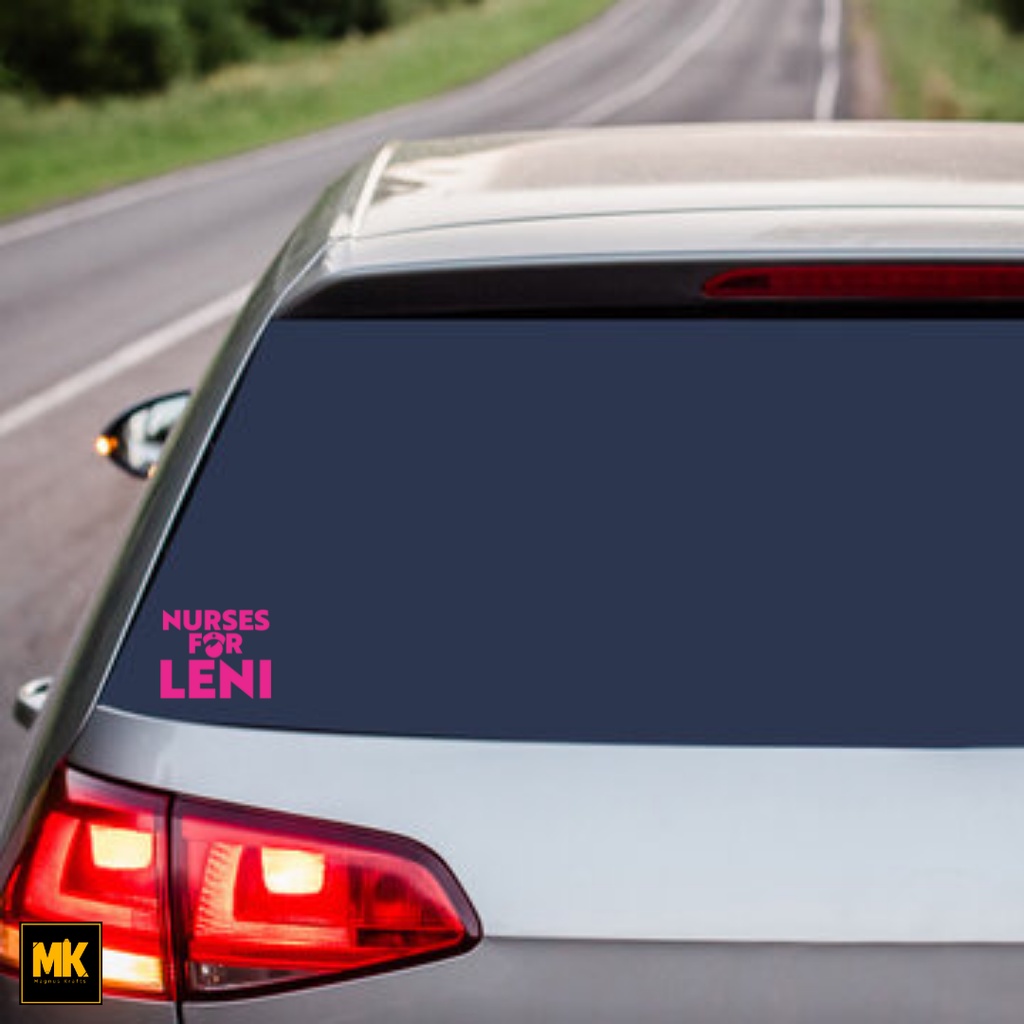 HALALAN CAR STICKERS | FOR LENI DECALS | DECALS | Shopee Philippines