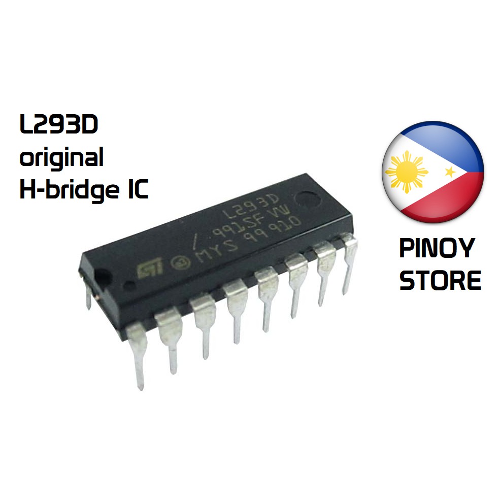 L293D motor driver H bridge IC | Shopee Philippines