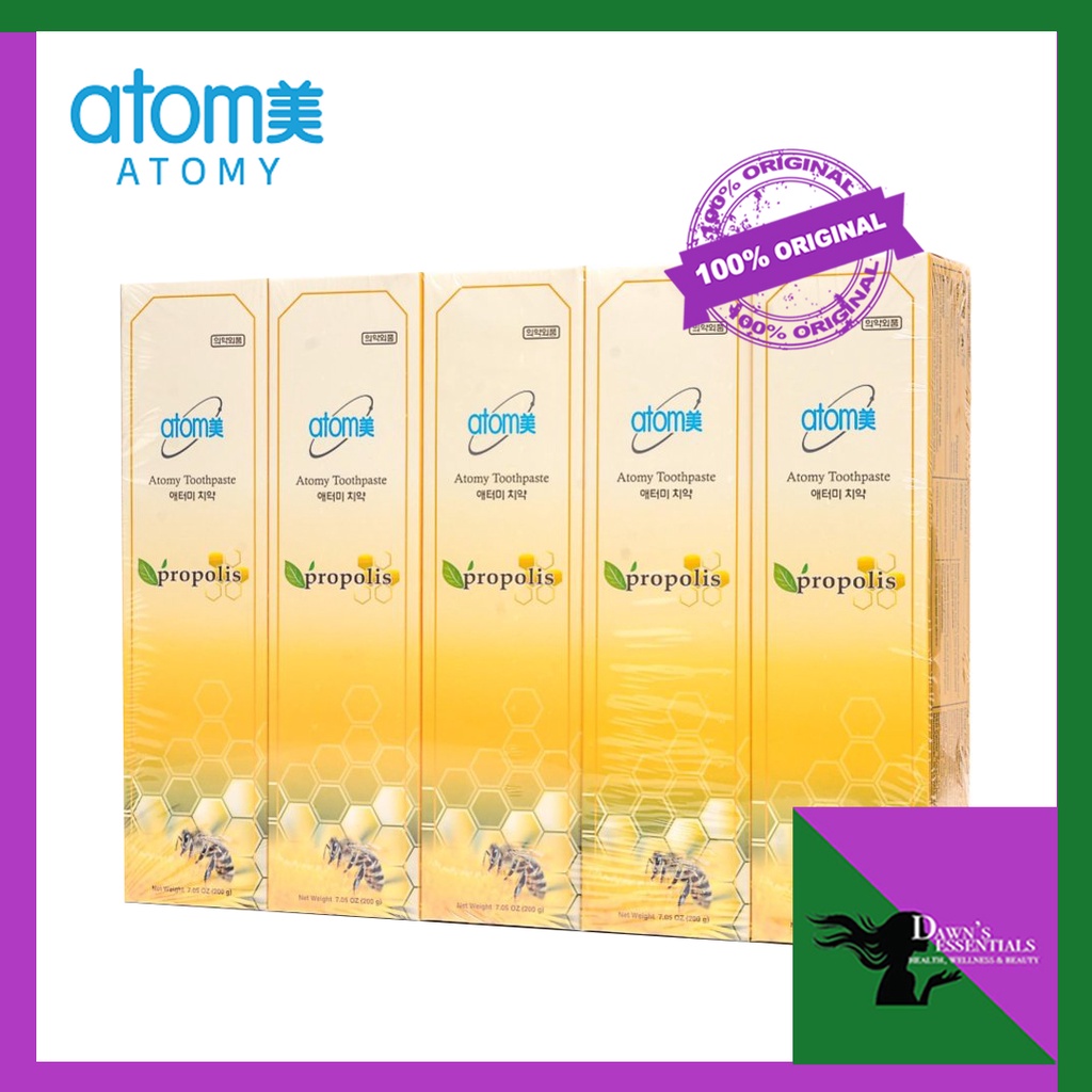 Atomy Korean Propolis Toothpaste (5 BOX x 200g) | Shopee Philippines