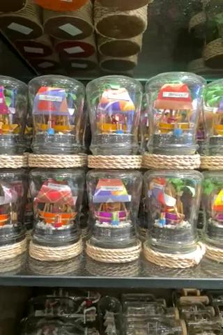 Miniature Kubo & Vinta in Bottle Garapon (M) Philippine Boracay Coron ...