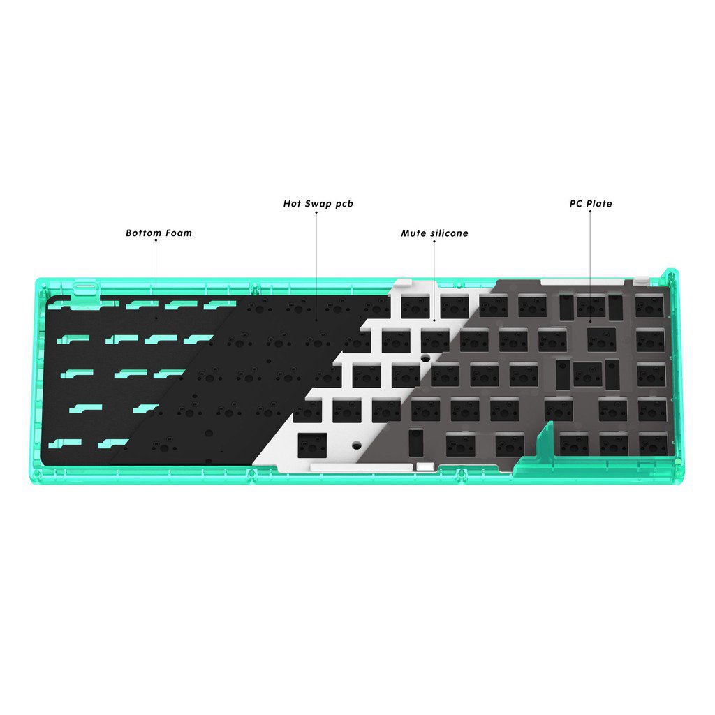 KBDFANS KBD67 LITE MECHANICAL KEYBOARD DIY KIT R3 presyo ₱12,380