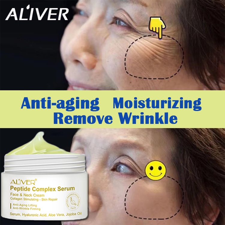 ALIVER Face Wrinkle Cream 30g Anti-oxidation Anti-wrinkle Anti-Aging ...